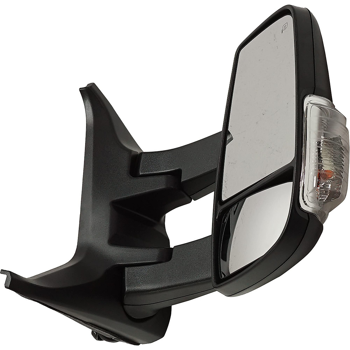 Kool Vue Passenger Side Power Heated Towing Mirror for Ford Transit-250 Transit-350 Transit-150 Transit-350 HD 2015-2019 With Signal Light Textured Models With Low Roof