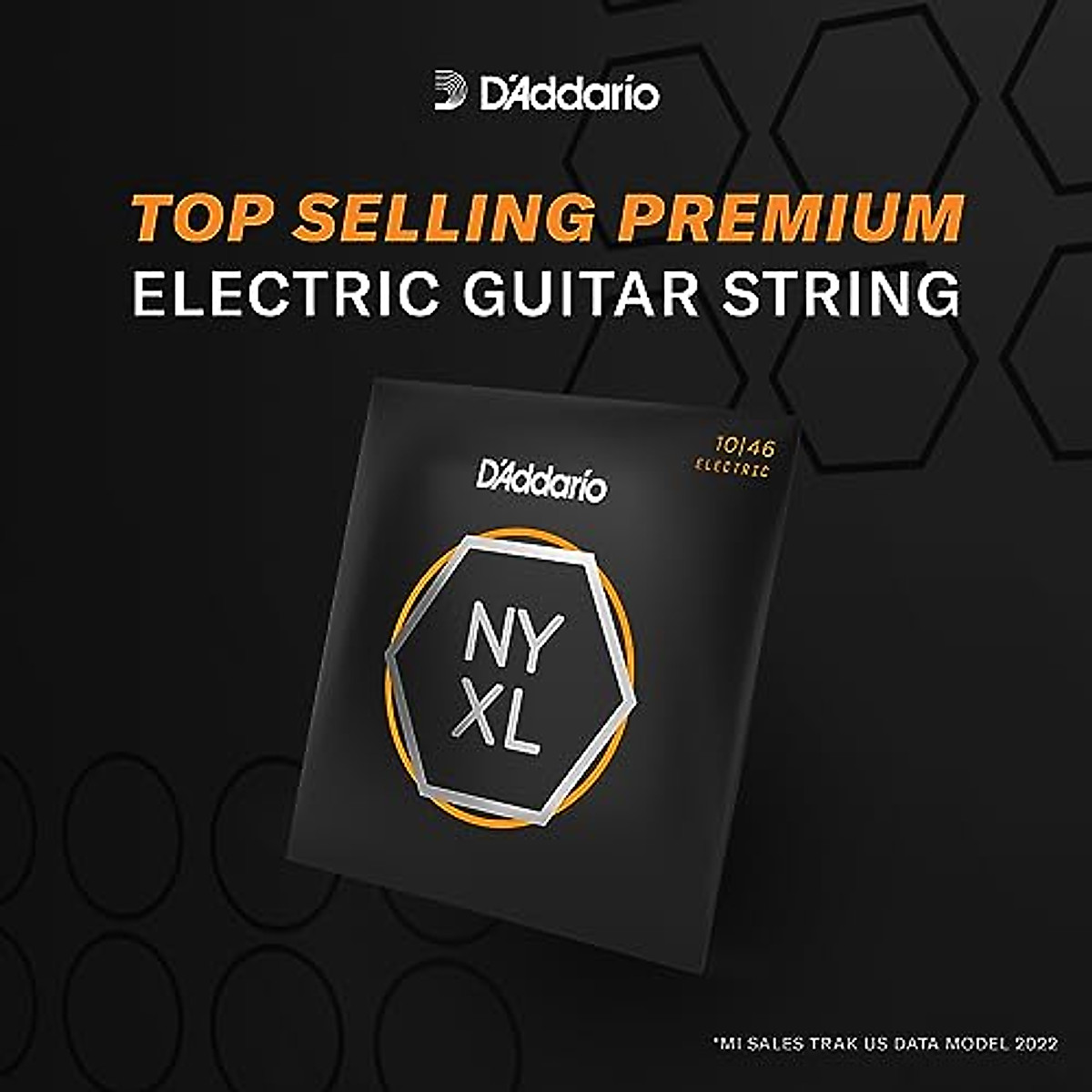 D'Addario Bass Guitar Strings - NYXL Bass Strings - NYXL45130 - Unrivaled Strength, Tuning Stability, Enhanced Response - For 5 String Bass Guitars - 45-130 Regular Light 5-String, Long Scale