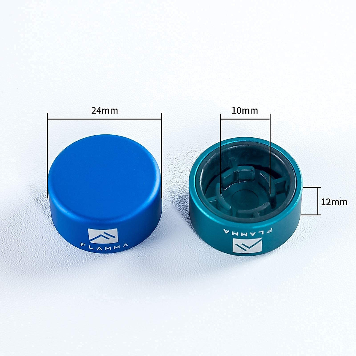 FLAMMA FS07 Cabinet Simulation Pedal with Guitar Pedal Footswitch Toppers 5 Pcs One-Step Installation