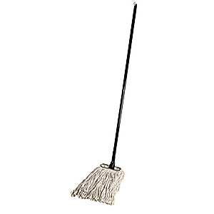 Fuller Brush Wet Mop – Absorbent & Professional Quality Cotton Yarn Floor Cleaner w/Steel Handle