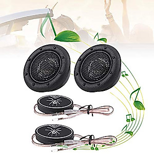 Qii lu tweeters for car o,Car o Tweeter,o Speaker,Dome o Loudspeaker,Pair of 12V 150W Car Mini Super Power Loud Dome o Speaker Tweeter Loudspeaker Horn