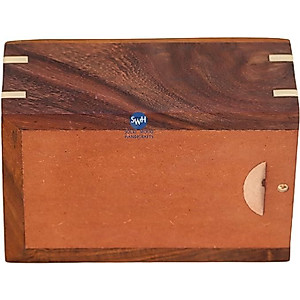 Tree of Life pet urns for Dog/cat Ashes | Wooden pet urns for Large Dogs Ashes | Handmade Cremation pet urns with Bottom Opening System | ((A))