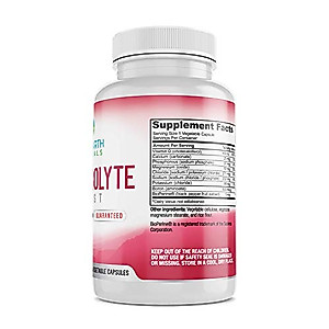 Best Earth Naturals Electrolyte Support Supplement - Helps Support Electrolyte Balance with Vitamin D, Calcium, Magnesium, Sodium, Potassium, Boron and More!