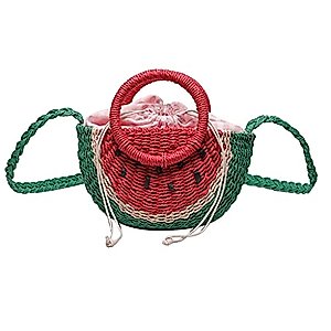 SFMZCM Braided Beach Summer Bag Fashion Rattan Totes Lady Shoulder Bags Women Woven Hand-Made Handbags