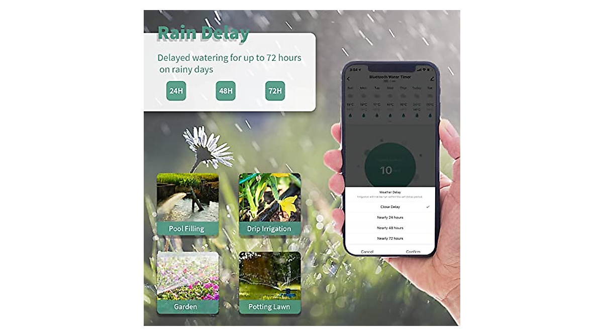 Diivoo Bluetooth Sprinkler Timer - Smart Watering Solution