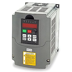 Huanyang VFD,Single to 3 Phase,Variable Frequency Drive,2.2kW 3HP 110V/120V Input AC for Motor Speed Control,HY Series