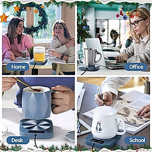 iNoDoZ Warmer for Desk Coffee Mug Warmer for Desk Office Home Winter Table Place Mats of 6 (E, One Size)