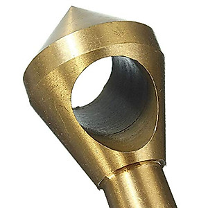 4pcs Countersink Chamfer Tool Deburring Tool Set Metal Wood Drill Bits for Wood, PVC board, Aluminum, Insulation board