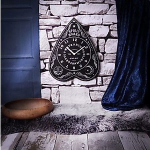 Nemesis Now Spirit Board Clock, Black, 34cm (B6030W2)