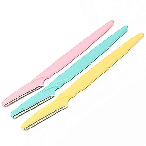 Maigk Lot Sale Wholesale Women Face & Eyebrow Hair Removal Safety Razor Trimmer Shaper Shaver (72 Pack)