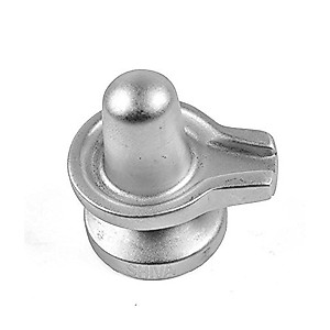 VRINDAVANBAZAAR.COM Parad/Mercury Shivling (20-25 Gram) Small Thumb Size- Vrindavan Bazaar