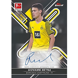 2021/22 Topps Finest Bundesliga Soccer HOBBY box (12 pks/bx)