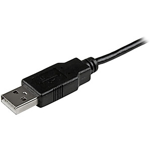 StarTech.com 3m 10 ft Long Micro-USB Charge-and-Sync Cable -M/M - USB to Micro USB Charging Cable - 24 AWG (USBAUB3MBK) Black