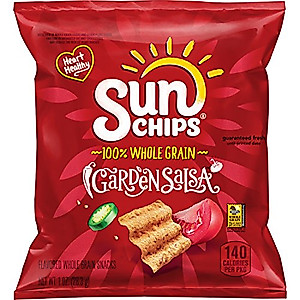 SunChips Multigrain Snacks, Variety Pack, 1 Ounce (Pack of 40)