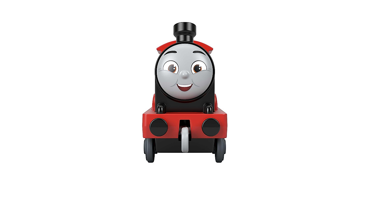 Fisher-Price Push-Along James Toy Train for Kids