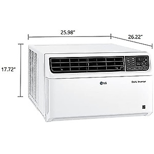 LG 18000 BTU 230-Volt Window Air Conditioner with Wifi