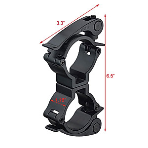 Lighting Truss Swivel coupler Clamp Fit F34 1.88-2 Inch Pipe Heavy Duty Aluminum Alloy 220 LBs for DJ Stage Lighting Quick Release Quick Lock