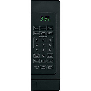 GE Countertop Microwave Oven | 0.7 Cubic Feet Capacity, 700 Watts | Kitchen Essentials for the Countertop | Black