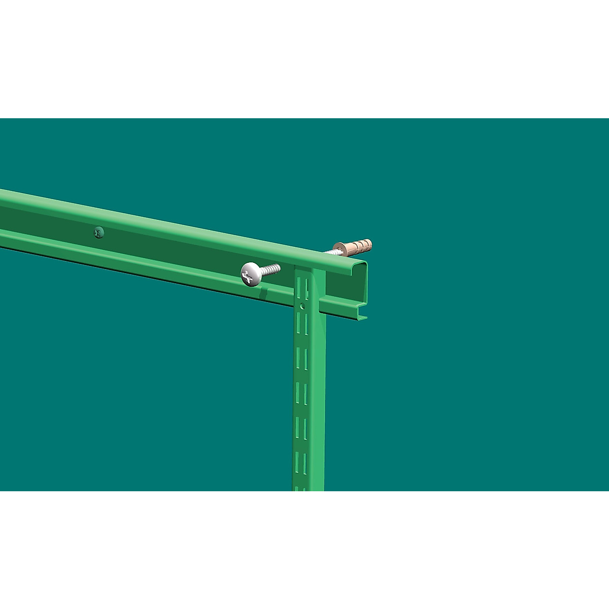 ClosetMaid 23587 MaxLoad Mounting Hardware, 1 Count (Pack of 1), Silver