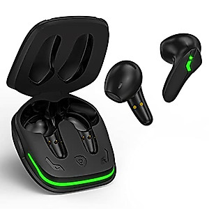 ZBC Wireless Earbuds, Bluetooth Headphones Environmental Noise Cancellation Ear Buds 4-Mic Clear Calls 30H Playtime Deep Bass IPX6 Waterproof Sports Earphones & in-Ear Headsets for iPhone Android