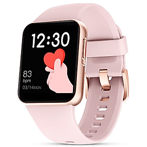 ZOSKVEE Smart Watch, Smartwatch for Android & iOS with Heart Rate, Blood Oxygen Monitor & Sleep Tracker, 1.4" Dynamic Watch Face 5ATM Waterproof, Fitness Tracker 30 Days Standby for Men, Women