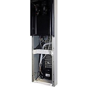 Clover D16A Water Dispenser -Hot and Cold Bottleless with Install Kit, High Capacity -Gloss Black