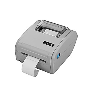 N/A Multifunction Desktop 110mm Thermal Paper Printer Barcode Label Printer USB BT Communication Interface Label Printer