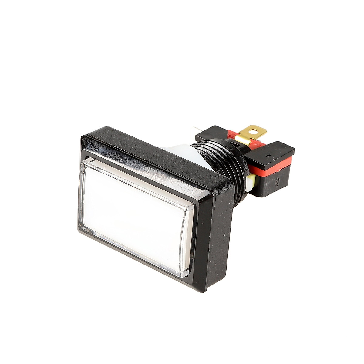 EG STARTS 6X Arcade Rectangle LED Push Buttons Switch for Arcade Machine Games Mame Jamma Parts 12V