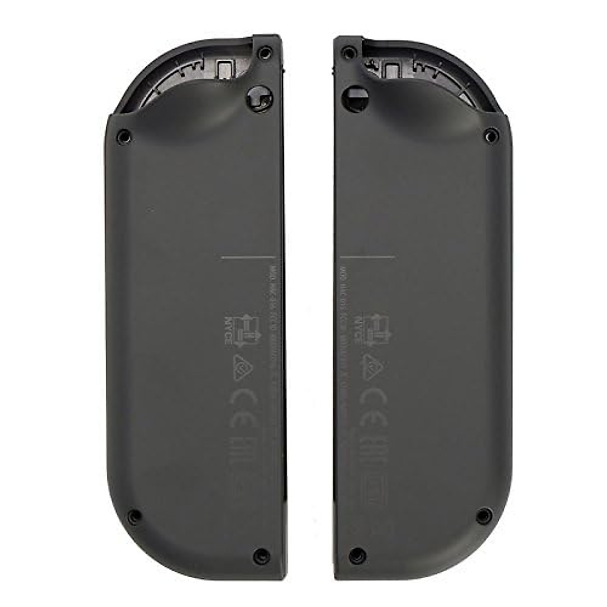 Replacement Hard Housing Shell Skin Case Cover Inner Frame for Nintendo Switch NS Joy-Con Controller (Gray Case +Frame)