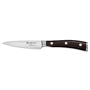 Wüsthof IKON Blackwood 3.5" Paring Knife