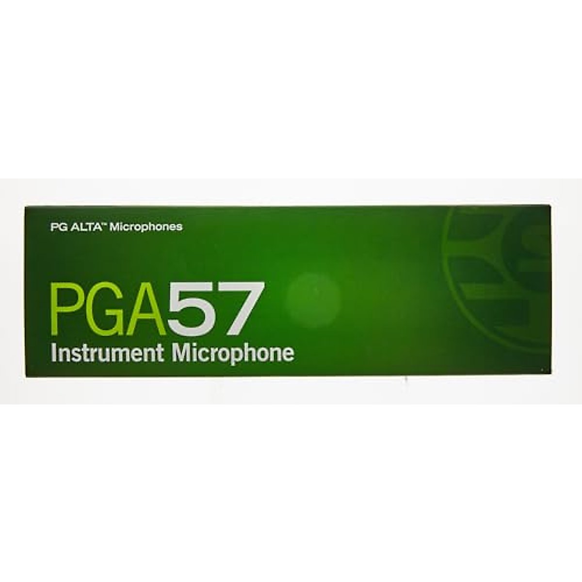 Shure PGA57 Dynamic Microphone - Professional Quality Instrument Mic with Cardioid Pick-up Pattern, 3-in XLR Connector, 15' XLR-to-XLR Cable, Stand Adapter and Zipper Pouch, (PGA57-XLR)