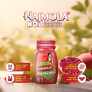 Dabur Hajmola Tablet - 120 Tablet (Anardana)