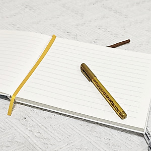 Gold Foil Leaves Wedding Guestbook,Gold Foil Hardcover for Wedding,Guestbook Wedding Reception with 2 Pens,9x7'' Personalized Wedding Guestbook ,Bridal Shower,Baby Shower,Graduation,Birthday,Party