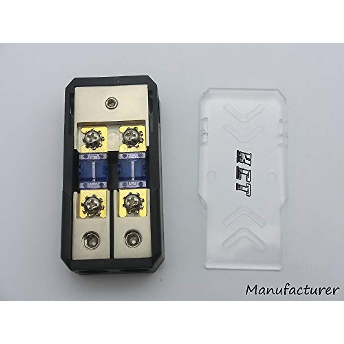 KCT factory in-LINE Mini ANL Fuse Holder 2x2/4GA-3x2/4GA with Fuse Distribution Block Stereo/Audio/CAR