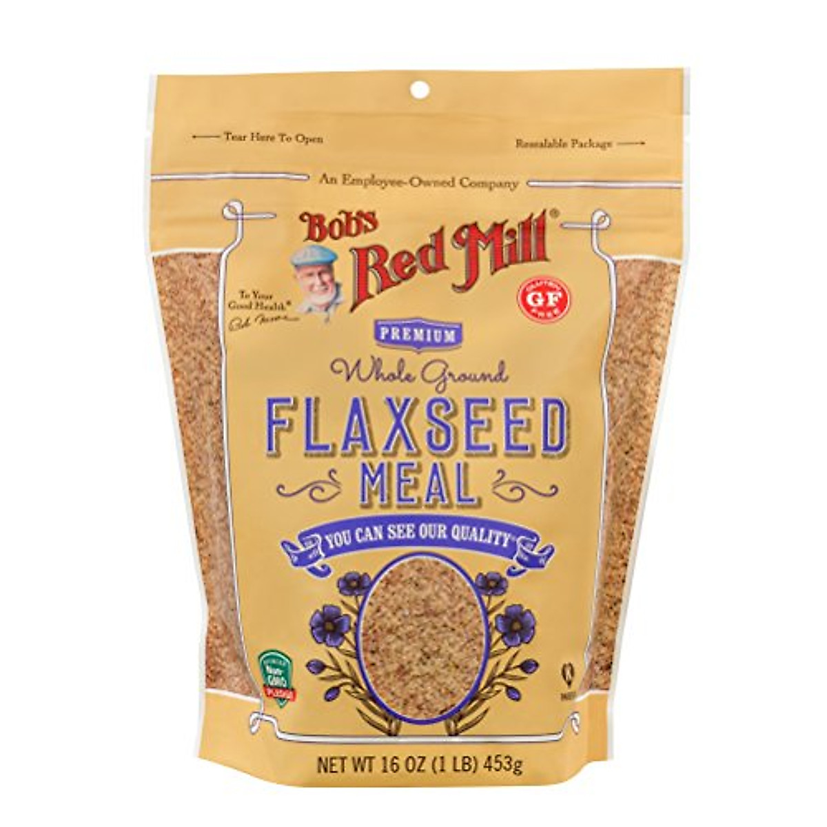Bob's Red Mill Flaxseed Meal, 16-ounce (Pack of 4)