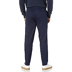 Amazon Essentials Men's Slim-Fit Wrinkle-Resistant Flat-Front Stretch Chino Pant, Navy, 36W x 32L