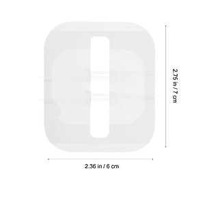 Healeved 2pcs Closure Emergency Closures Band Patch Emergency Device Tool Tool Stickers White PVC