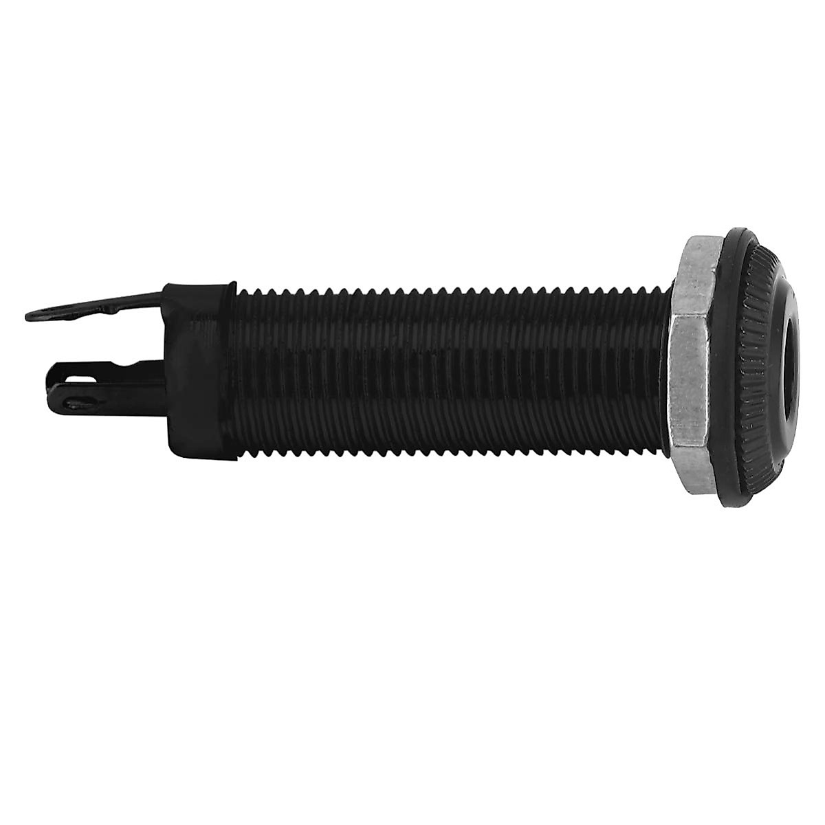 Milisten 3 Pcs Electric Guitar Socket Bass Barrel Jack Guitar Parts Bass End Pin Jack Endpin Jack Socket Endpin Output Jack Electric Guitar Plug Bass Endpin Output Component In-line