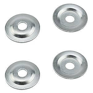 MEETOOT 4pcs Bench Grinder Arbor Washer/Flange for Grinding/Wire Wheel/Collar for Grinding Polishing Shaft Motor Bench Grinder, Hole Diameter 10mm