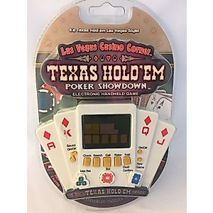 TEXAS HOLD'EM Las Vegas Casino Corner Poker Showdown Handheld Game