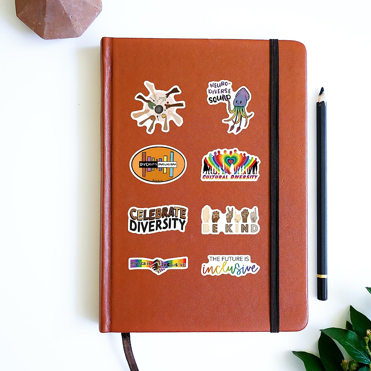 50pcs Diversified Stickers Pack, Beautiful Vinyl Waterproof Sticker Decals for Water Bottles, Laptops, Phones, Skateboards, Helmets, Hard Hats, Suitable for Kids Teen Adults Party Supplies Decor