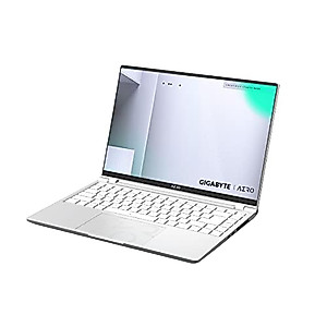 GIGABYTE AERO 14 OLED: 14.0" 16:10 Thin Bezel 2.8K QHD+ 2880x1800 90Hz OLED, NVIDIA GForce RTX 4050 GPU 6GB GDDR6, Intel Core i7-13700H, 16GB DDR5 RAM, 1TB SSD, Win11 Home (AERO 14 OLED BMF-72USBB4SH)
