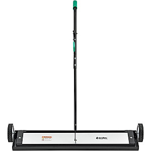 Global Industrial 42"W Heavy Duty Magnetic Sweeper With Release Lever
