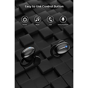 1MORE Stylish True Wireless Earbuds, Bluetooth 5.0, 24-Hour Playtime, Stereo In-Ear Headphones with Charging Case, Built-in Microphone, Alternate Pairing Mode (Renewed)