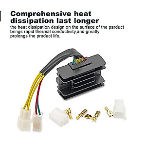 Voltage Regulator Rectifier Fits For 1999 2000 2001 2002 2003 Arctic Cat 250 2x4 01-03 Arctic Cat 250 4x4 98-01 Arctic Cat 300 2x4 98-01 Arctic Cat 300 4x4 32800-05320 32800-05300 32800-29B00