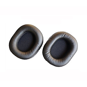 Replacement Ear Pads Cushion Repair Parts Compatible with Audio Technica ATH-SX1 ATH-SX1a ATH-PRO5V ATH-PRO5MK2 ATH-BPHS1 Headset (Black)