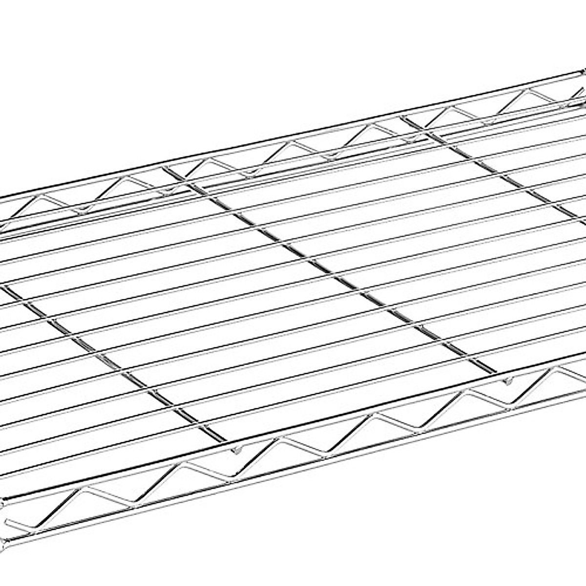 Whitmor Supreme 4 Tier Chrome Shelving 14 x 36 x 54 inches