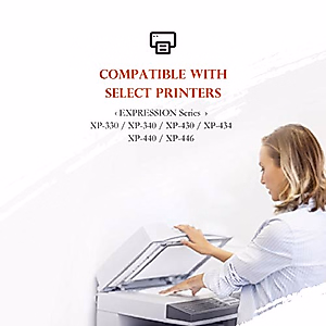 ejet T288 288XL Ink High Capacity Black & Color Cartridge Remanufactured Replacement for Epson 288 288XL Ink for Epson XP-440 XP-330 XP-340 XP-430 XP-434 XP-446(1 Black, 1 Cyan, 1 Magenta, 1 Yellow)