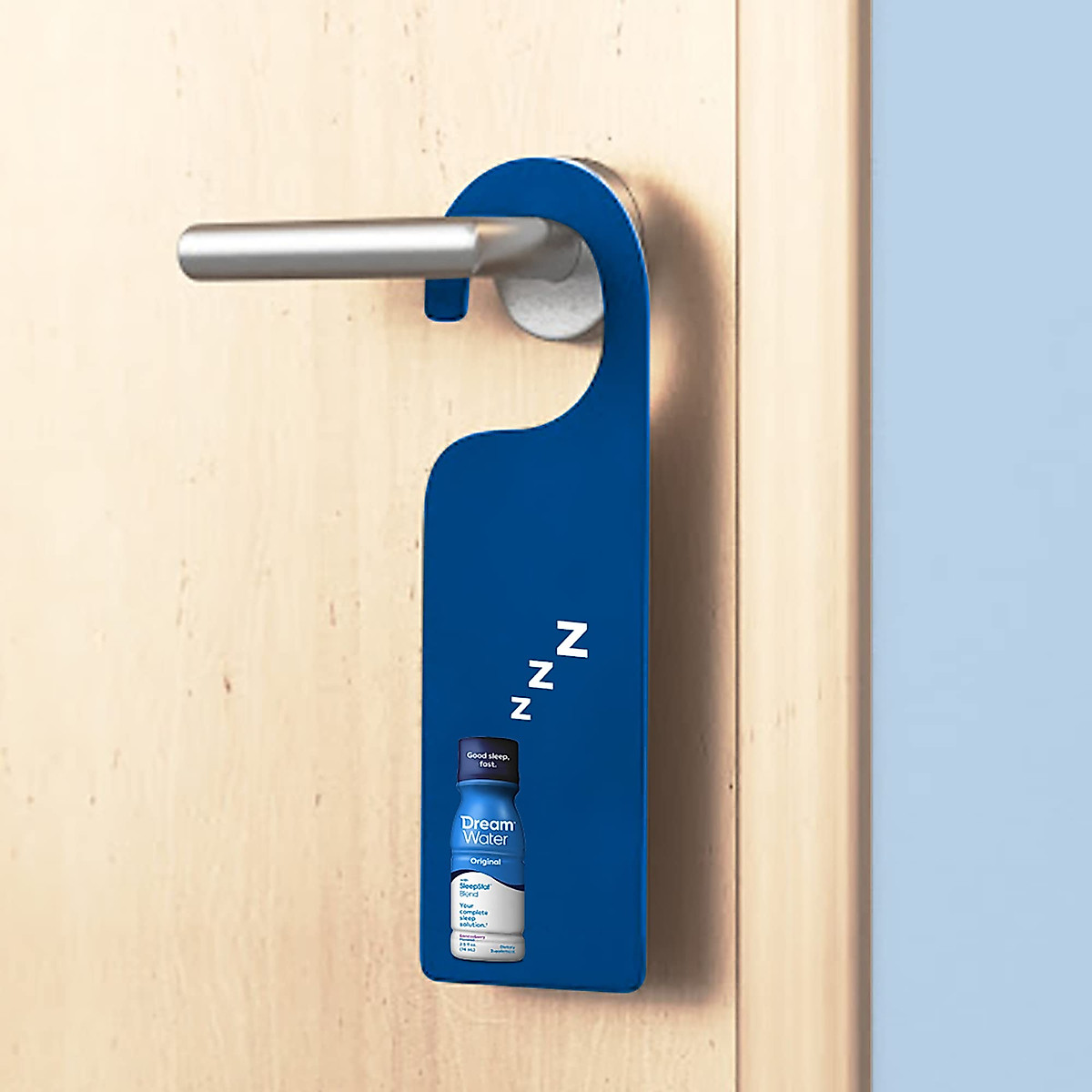 Dream Water Sleep Aid Supplement Drink; Melatonin 5mg, GABA, 5-HTP; Zero Sugar, Natural Flavors, No Added Colors, 2.5 oz Liquid Sleep Shots, Snoozeberry, 4-Count