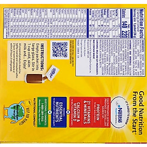 Carnation Breakfast Essentials Powder Drink Mix, Rich Milk Chocolate, 1.26 Ounce (Pack of 22), (Packaging May Vary)